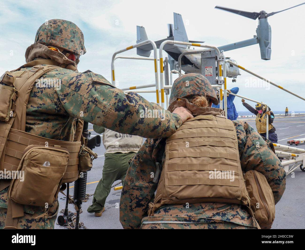 Lt. Col. Michael Mroszczak, executive officer for the 31st Marine ...