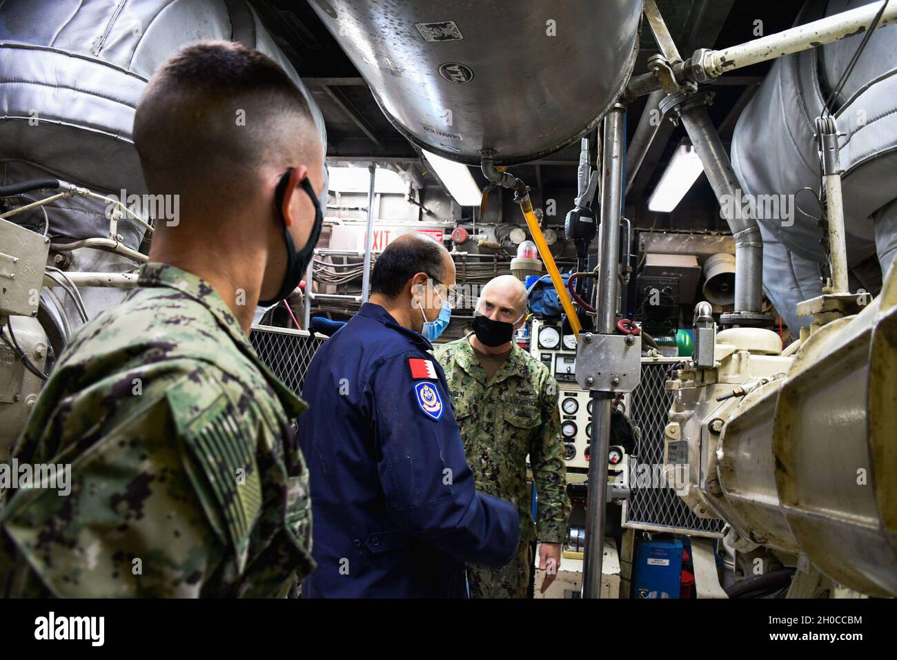 210121-G-DV874-1030 NAVAL SUPPORT ACTIVITY BAHRAIN (Jan 21, 2021) - Maj ...