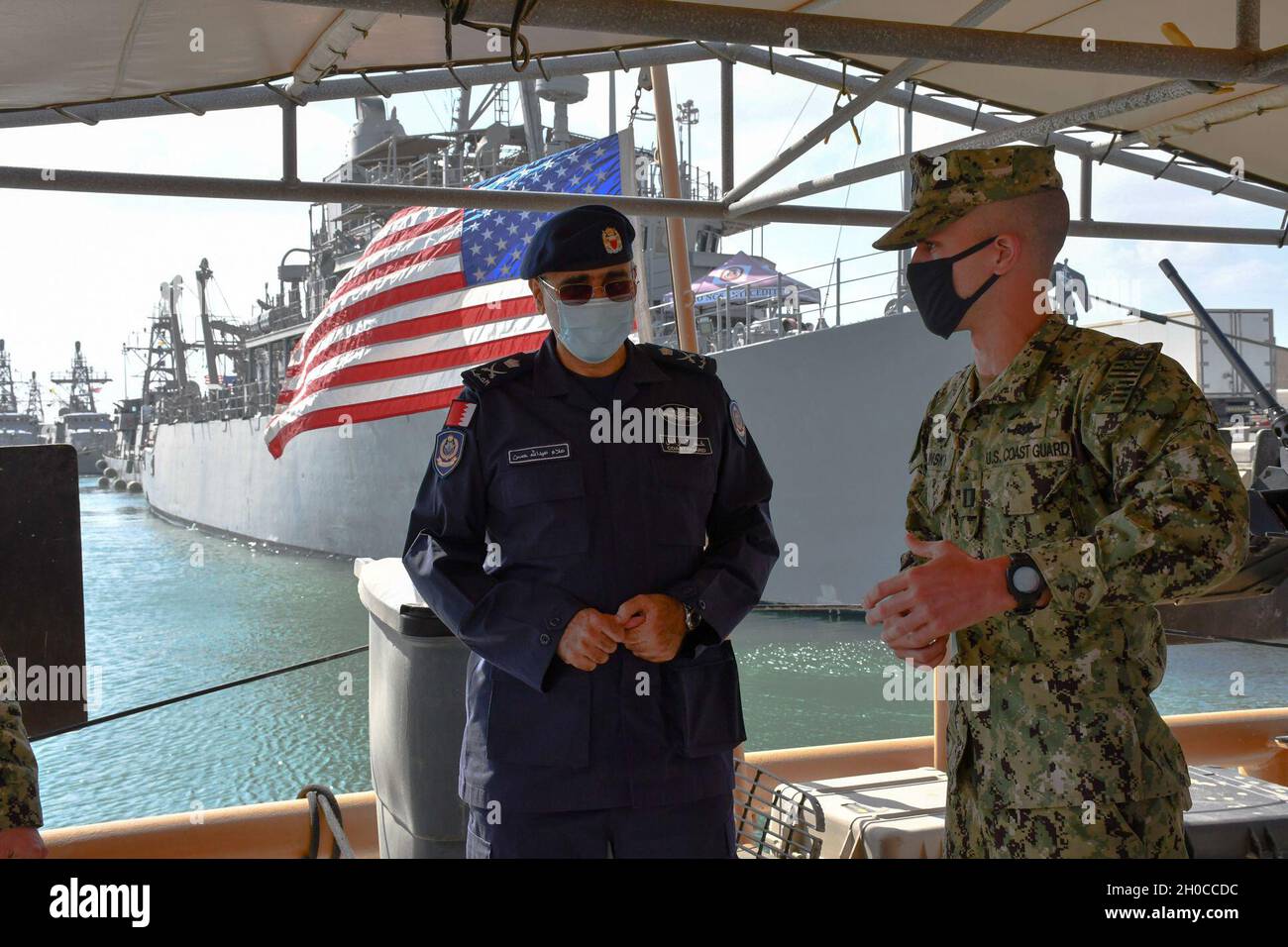 210121-G-DV874-1014 NAVAL SUPPORT ACTIVITY BAHRAIN (Jan 21, 2021) - Maj ...