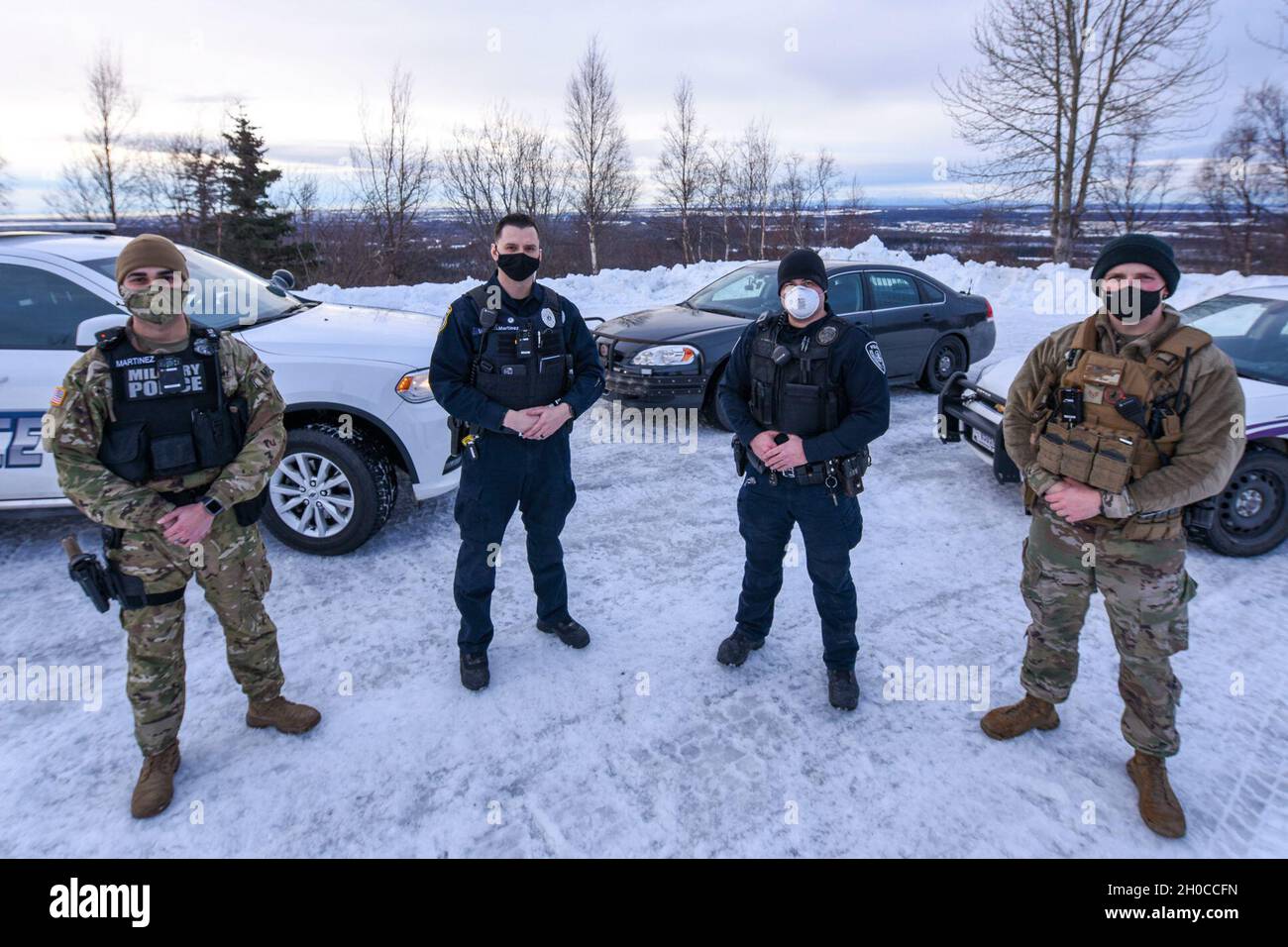 From left: U.S. Army Sgt. Hori Martinez Munoz, Patrolman assigned to ...