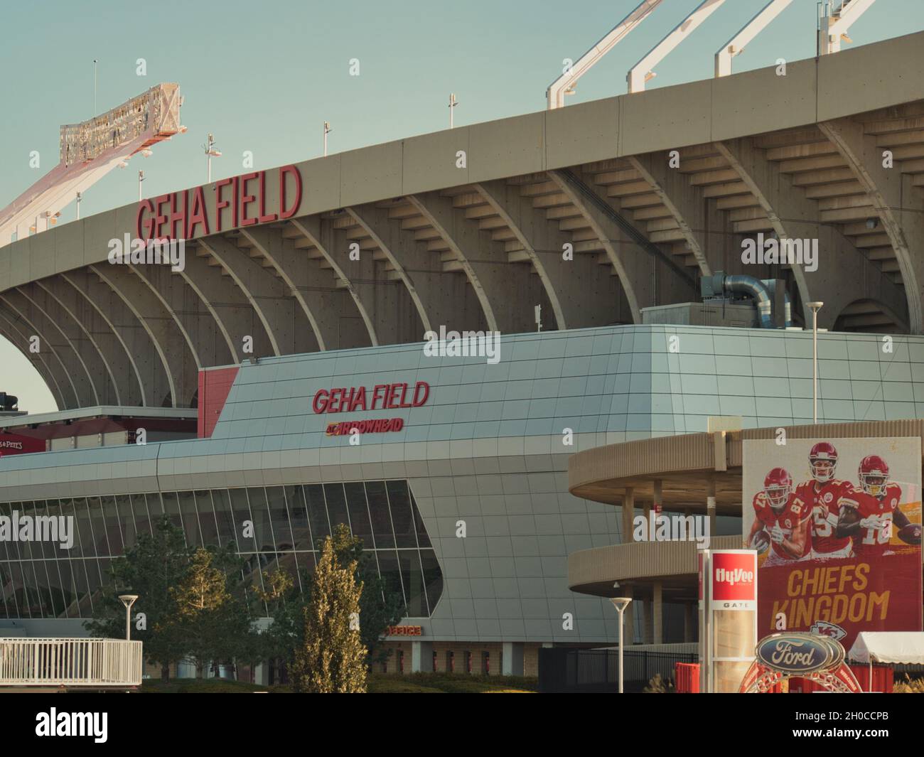 KANSAS CITY, UNITED STATES - Sep 18, 2021: The GEHA Field at Arrowhead ...