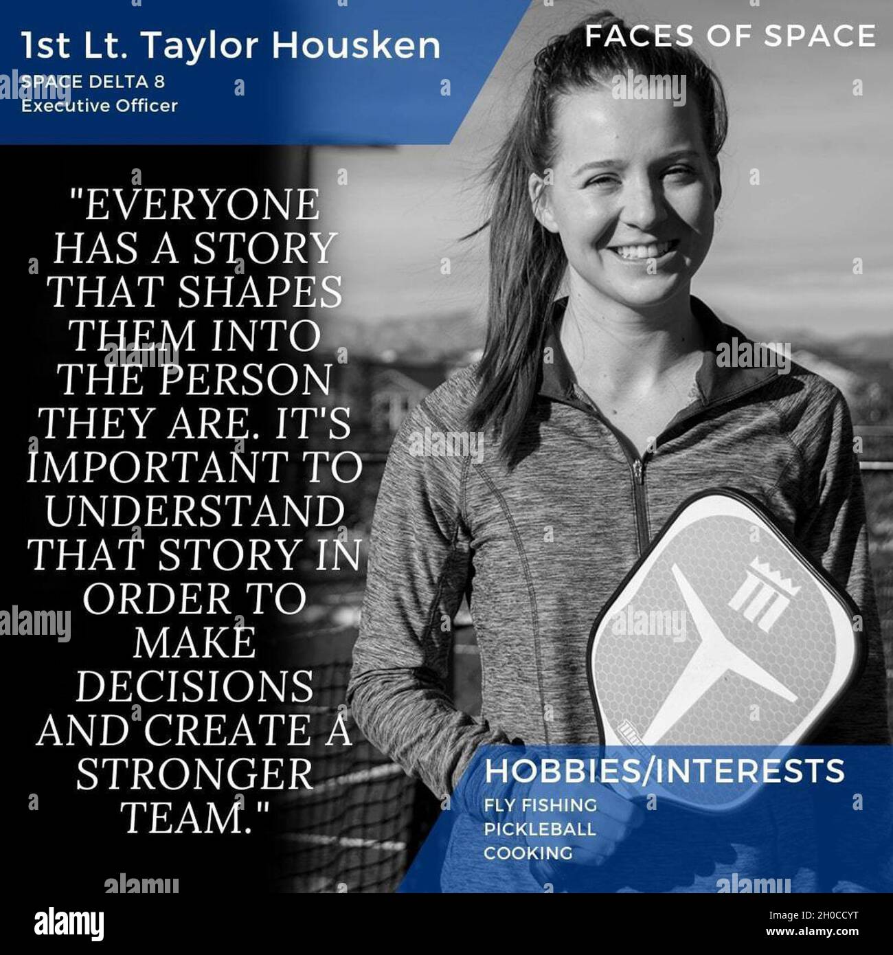 1st Lt. Taylor Housken talks about why she joined the Air Force and her ...