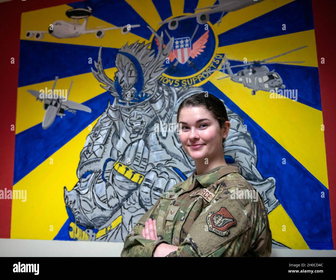 U.S. Air Force Senior Airman Kayley Smith, 18th Operation Support ...