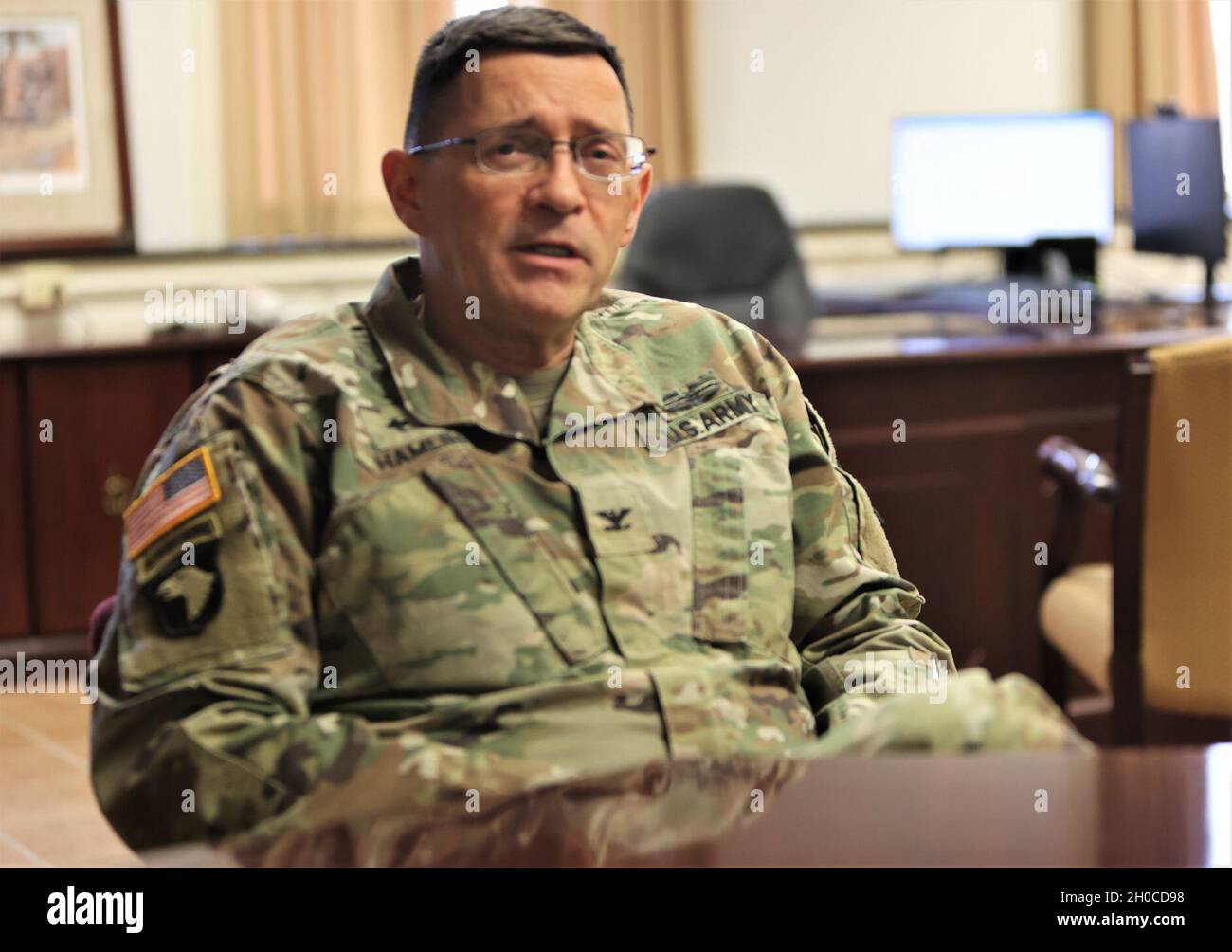 Chaplain (Col.) Charles Hamlin, the new chief chaplain of Fort Knox ...