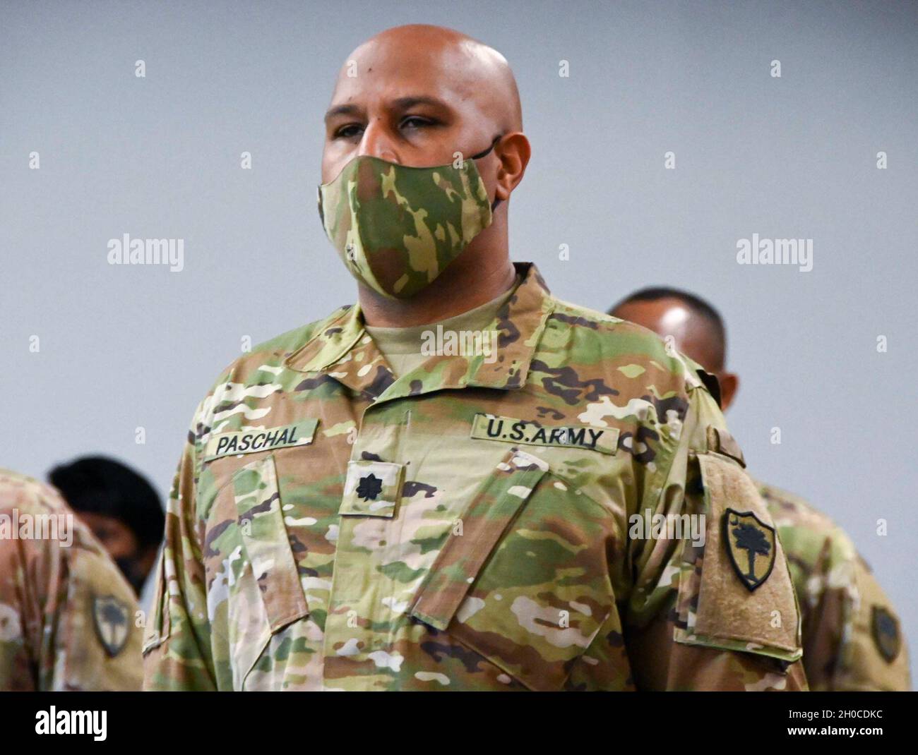 U.S. Army Lt. Col. Hardy Paschal, South Carolina National Guard state ...