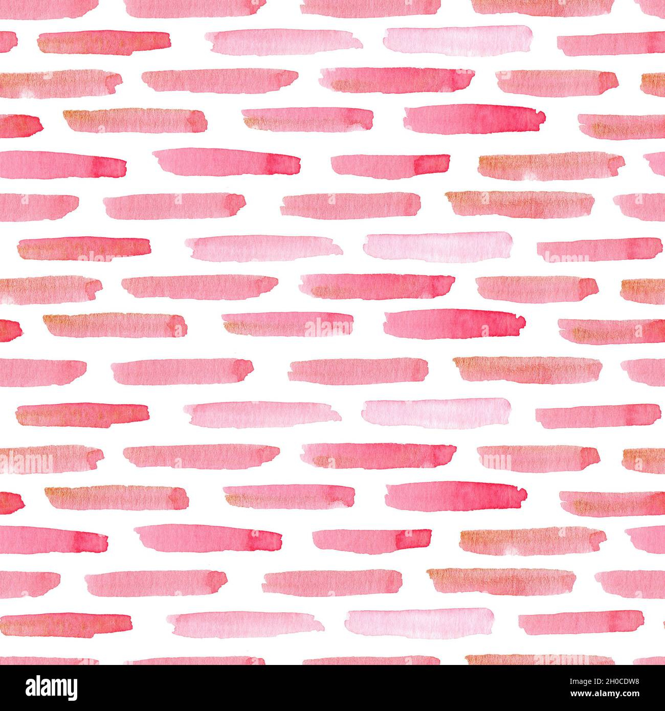 Watercolor pink lines abstract background. Hand painted seamless ...