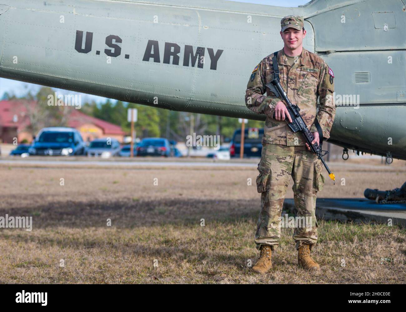 U.S. Army Sgt. Nathaniel Gray with 44th Medical Brigade poses for a ...