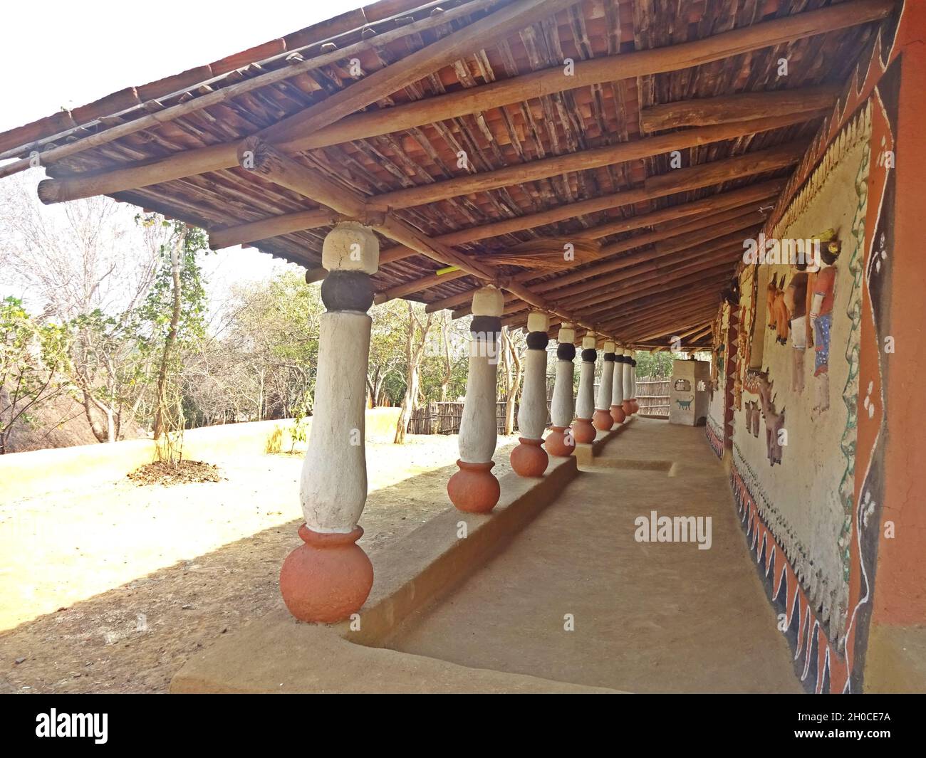 huts from rural india Stock Photo - Alamy