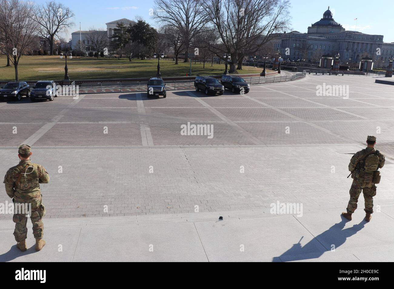 U.S. Army Sgt. Daniel Helt, left, and Spc. Andrew DeSilva, with Company ...