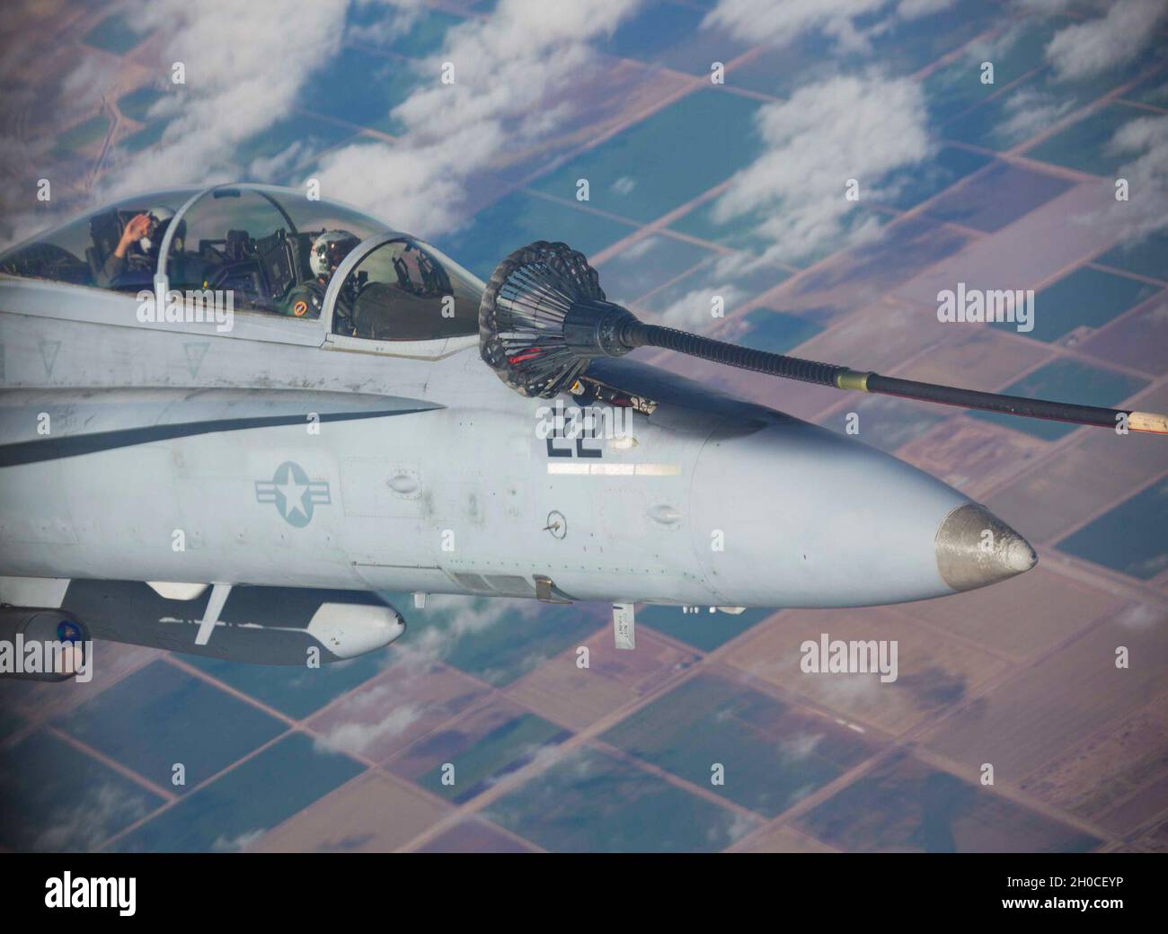 U.S. Marine Corps pilots with Marine Aerial Refueler Transport Squadron ...