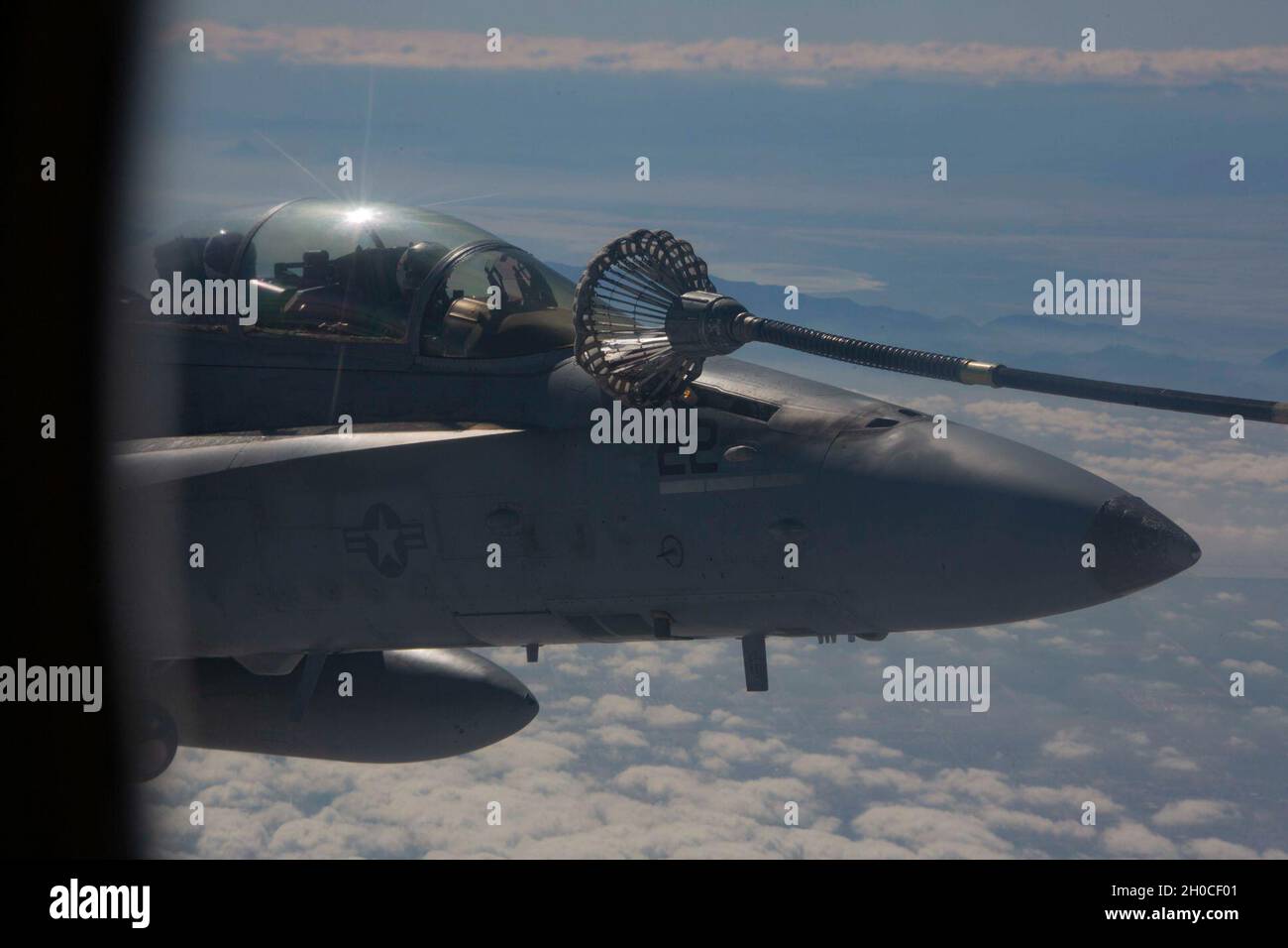 U.S. Marine Corps pilots with Marine Aerial Refueler Transport Squadron ...