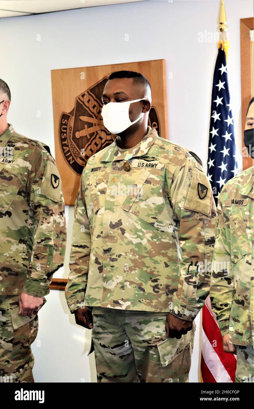 Maj. Eddie Woody, commander of U.S. Army Garrison-Fort McCoy’s ...