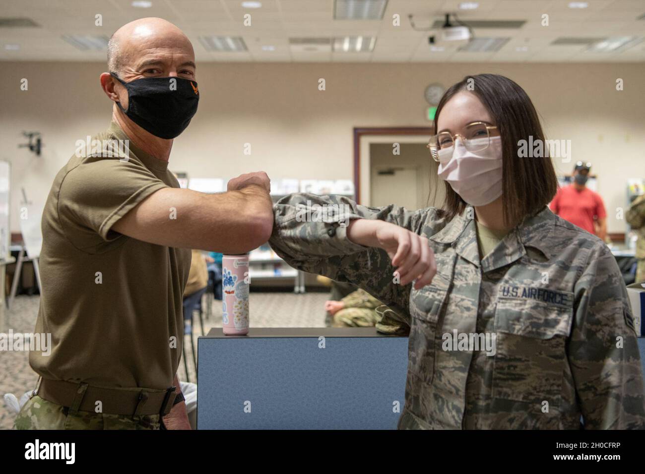 Maj. Gen. Christopher Azzano, Air Force Test Center commander, thanks ...