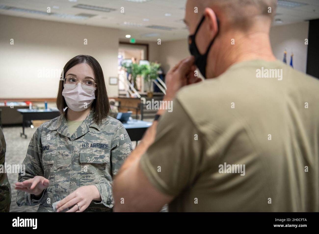 Airman 1st Class Kendall Timko, 412th Medical Group medical technician ...