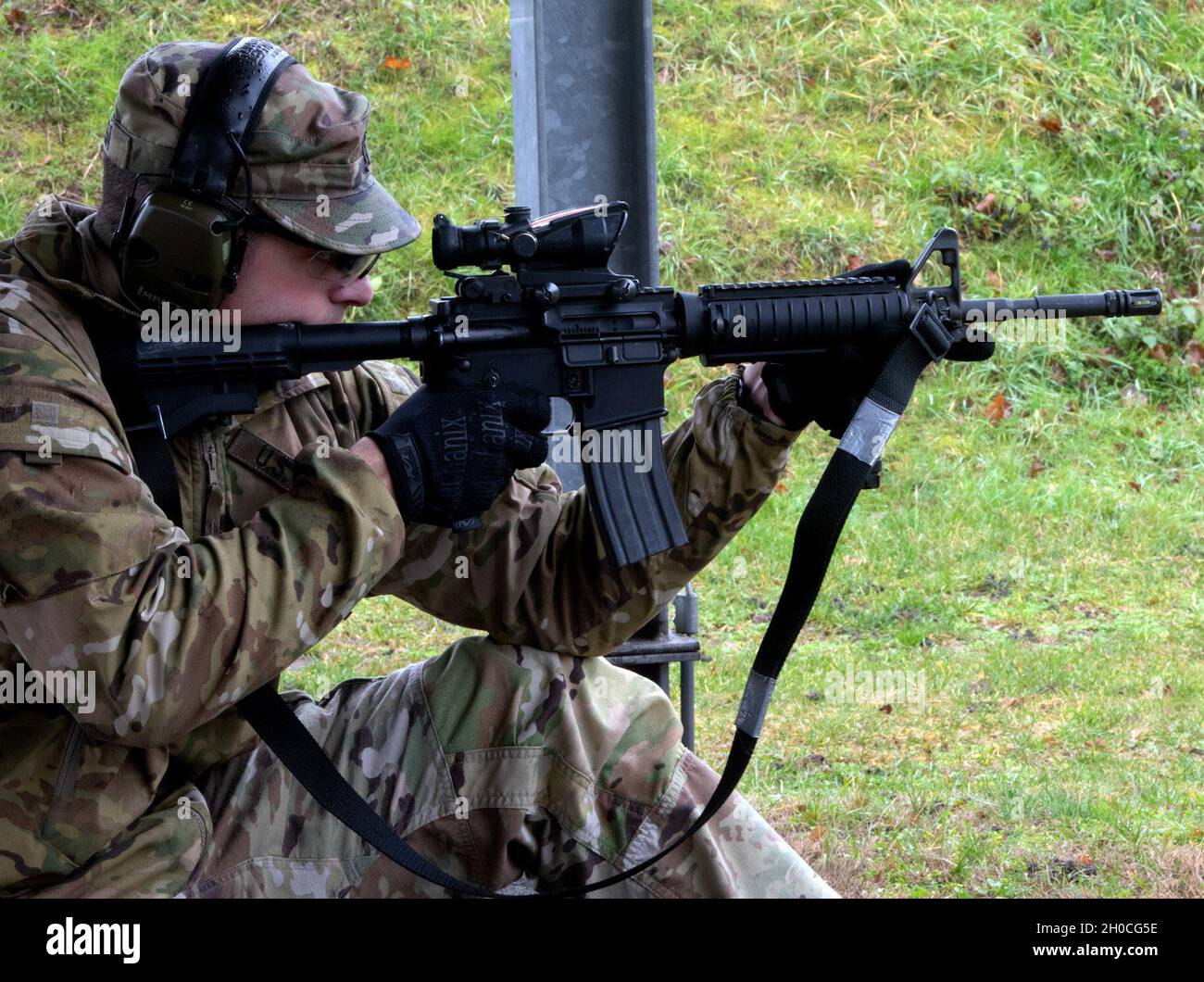 1st Lt. Michael DeRosa, assigned as a Platoon Leader to the 529th MP ...