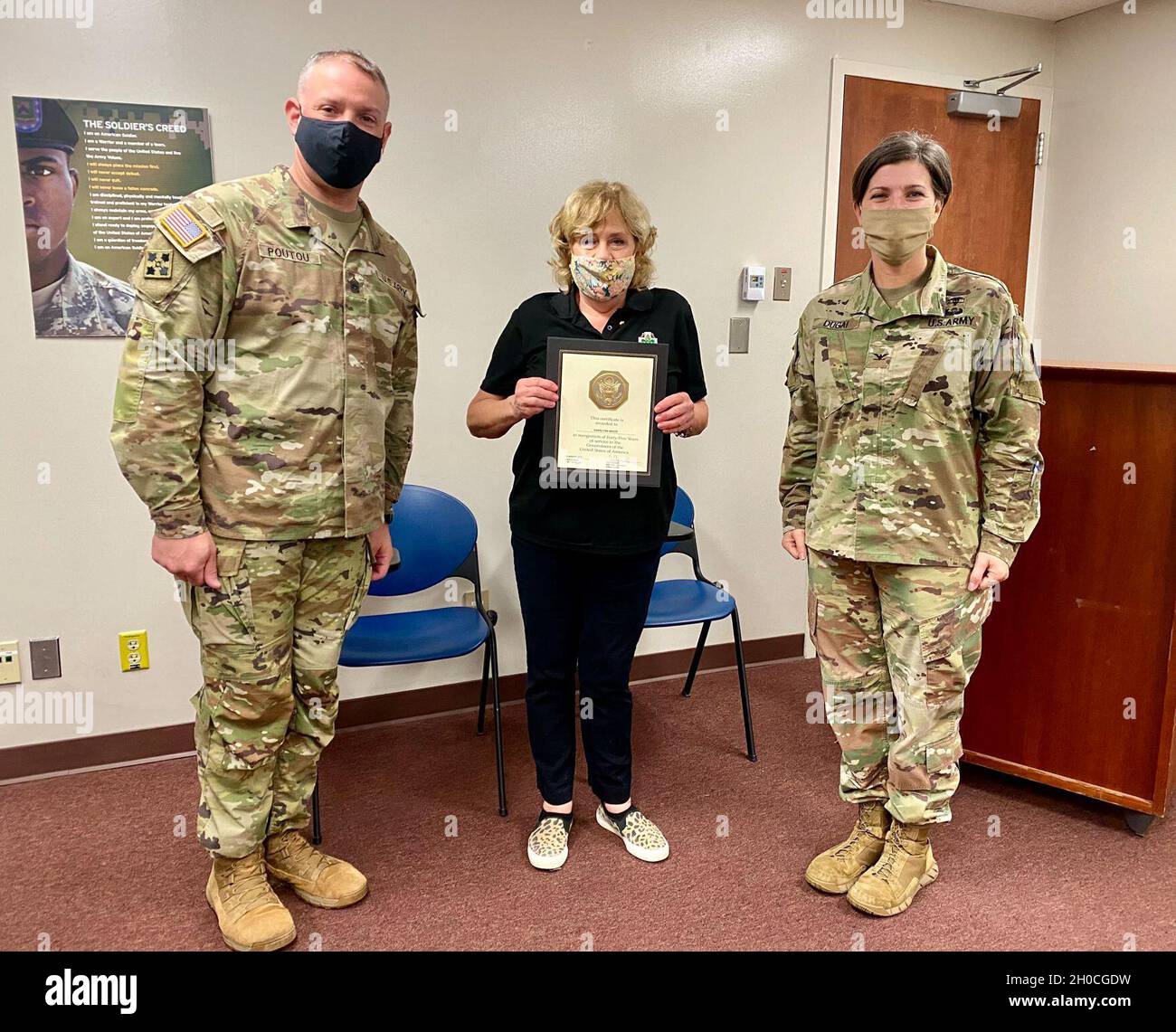 Command Sgt. Maj. Alexander Poutou, Bayne-Jones Army Community Hospital ...
