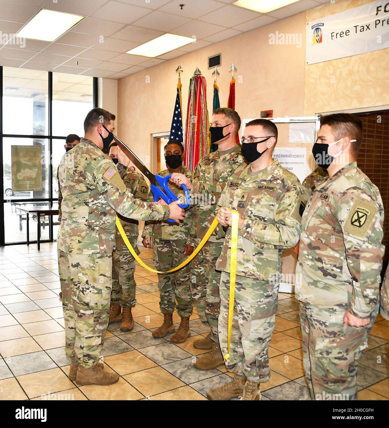 Spc. Devin Buterbaugh, 46th Engineer Battalion and volunteer tax ...