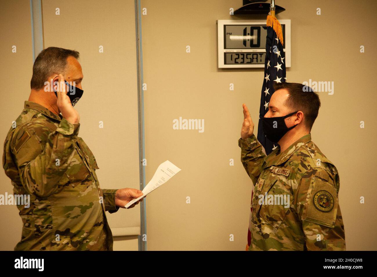 Kevin Boggs is promoted to the rank of Master Sergeant in the Nebraska ...