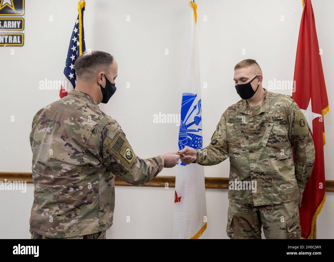 Brig. Gen. Justin Swanson, deputy commanding general, 1st Theater ...