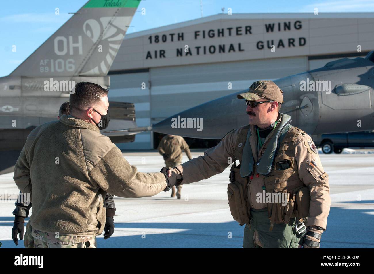 Ohio National Guard, Assistant Adjutant General-Air, Maj. Gen. James ...