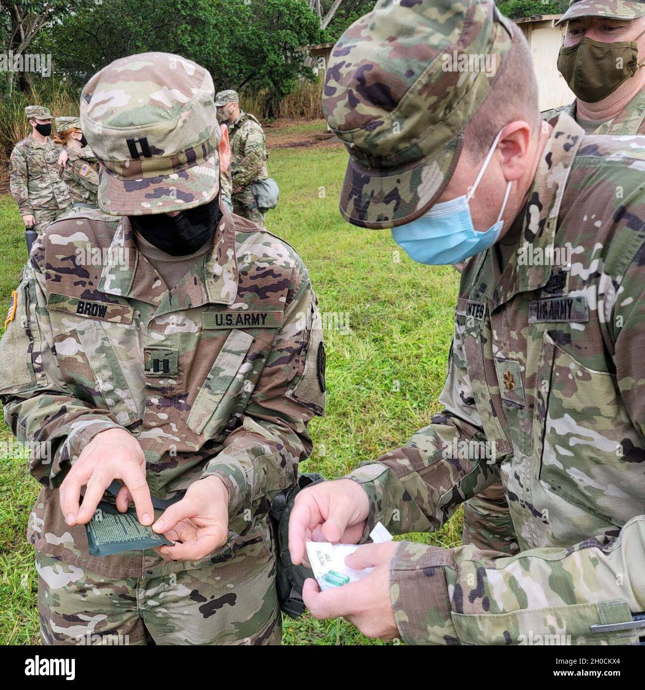 Multi-component Soldiers assigned to the 311th Signal Command (Theater ...