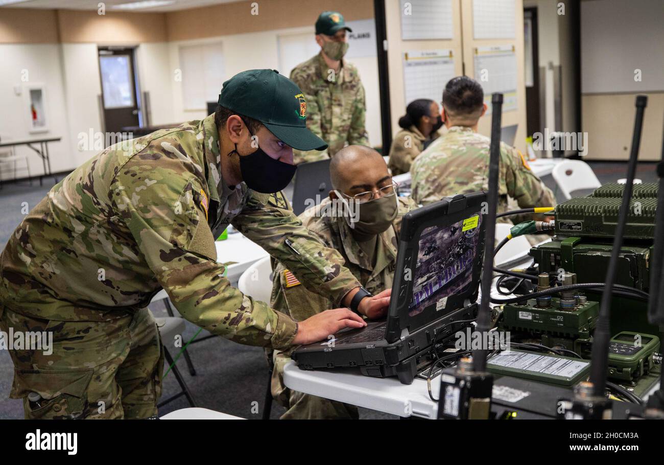 At Sudden Response 21 (SR-21) the communication team from the 504th ...