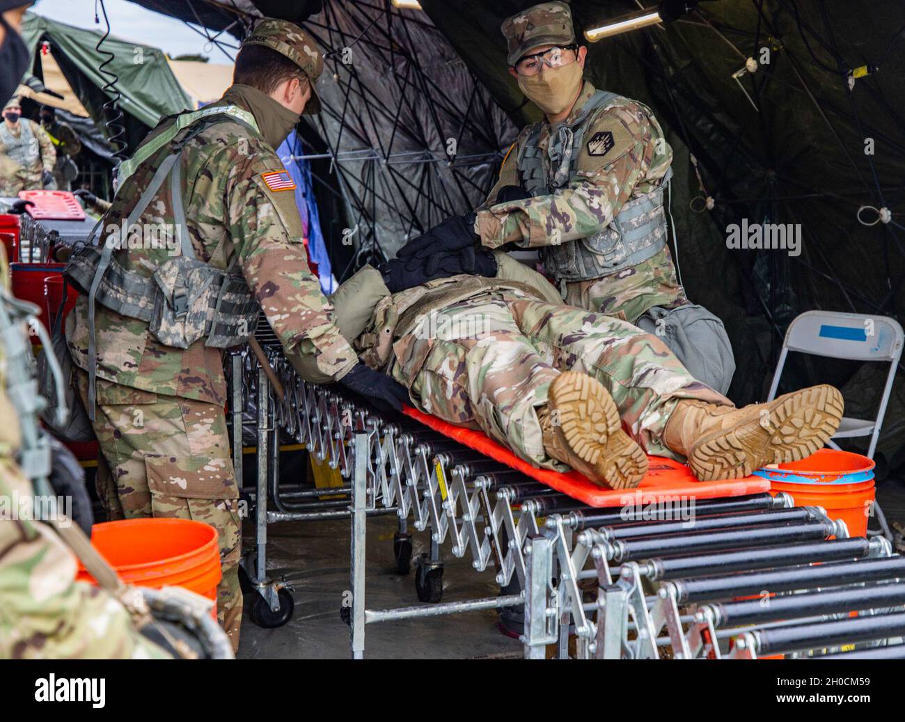 On Jan. 23, during the Sudden Response 21 (SR-21) exercise at Camp ...