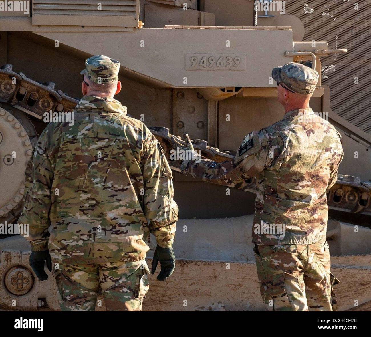 Commanding General of Task Force Spartan, Major General Patrick ...