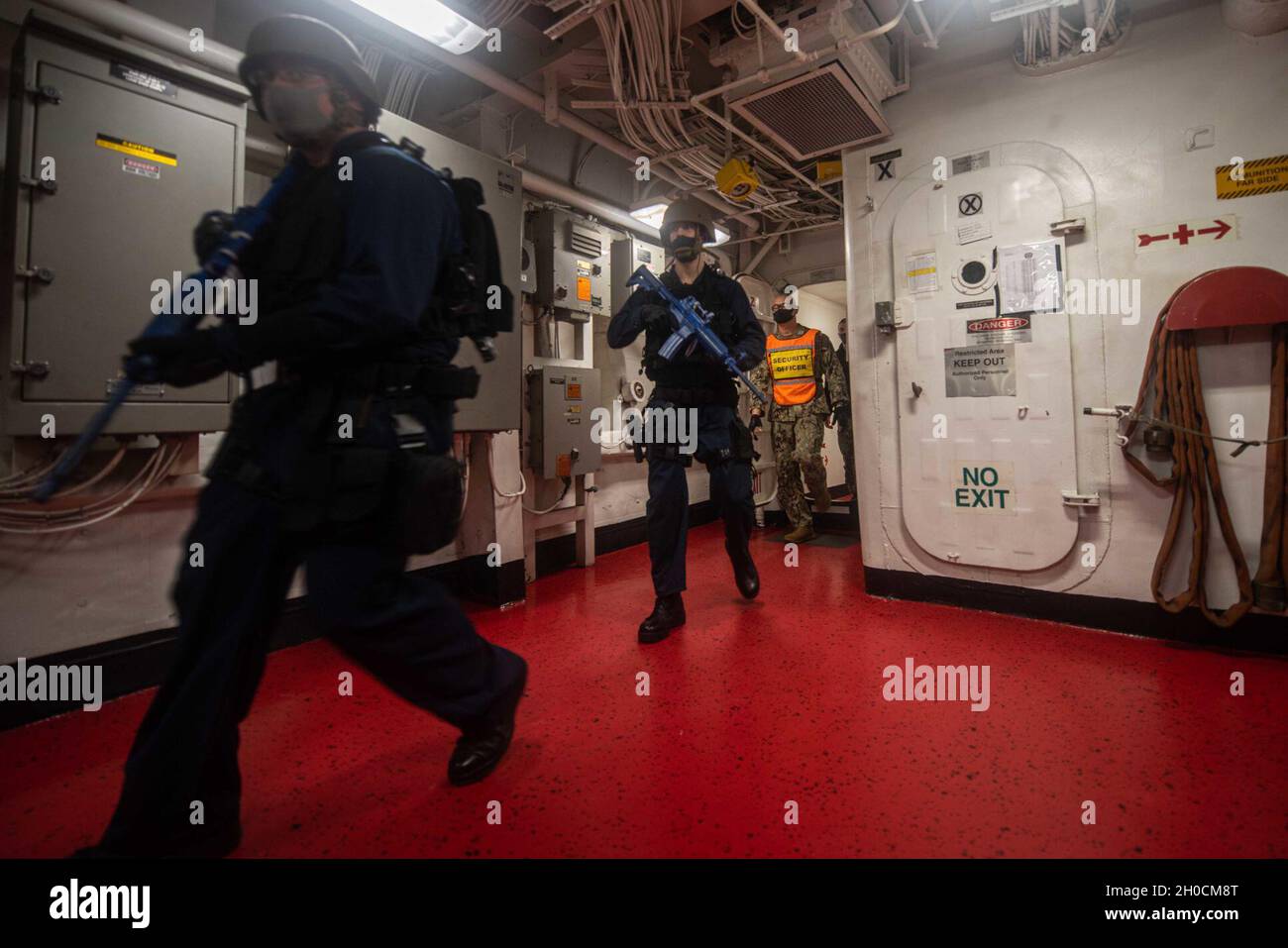 PHILIPPINE SEA (Jan. 23, 2021) Personnel Specialist 2nd Class Brian ...
