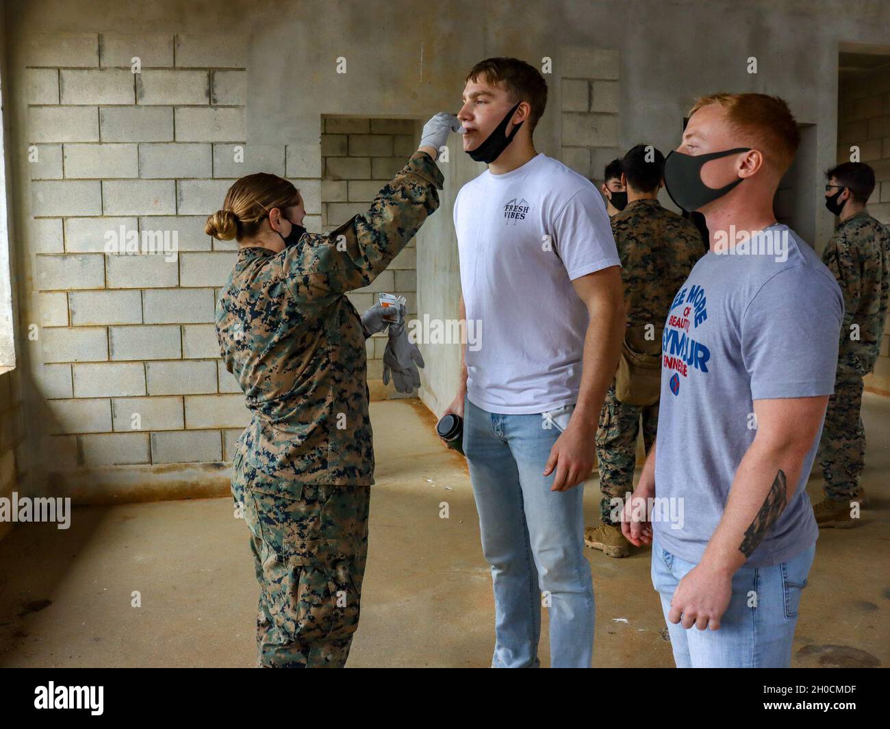 U.S. Marines with Combat Logistics Battalion 31, 31st Marine ...