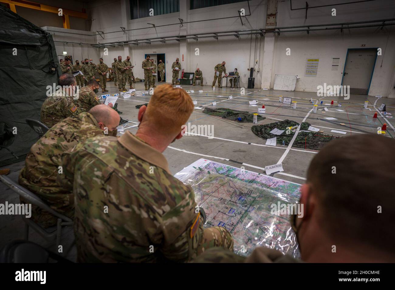 The 12th Combat Aviation Brigade and battalion staffs hone their ...