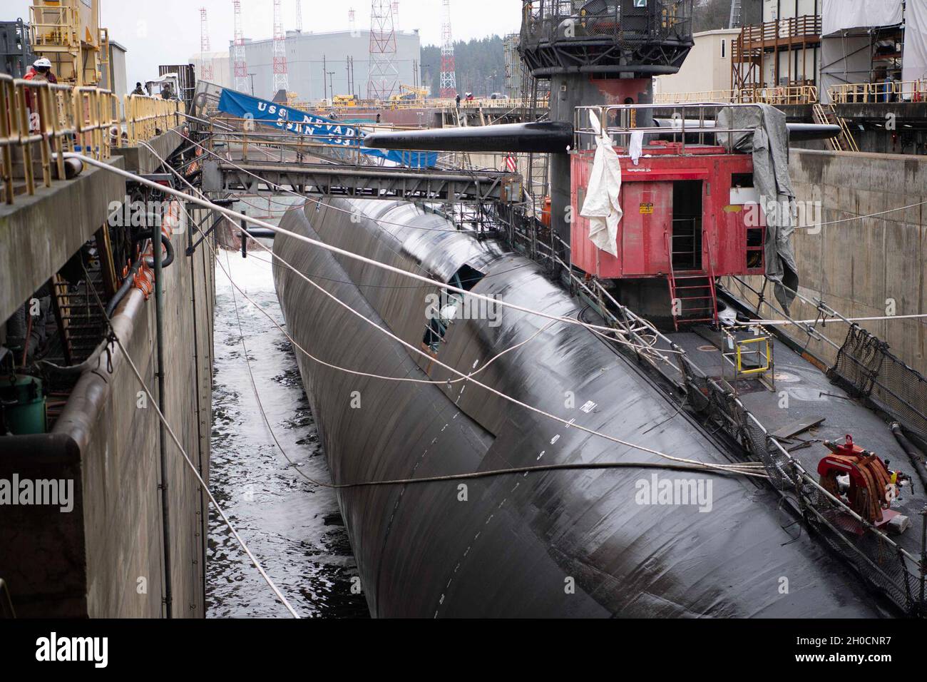 Uss nevada ssbn 733 hi-res stock photography and images - Alamy