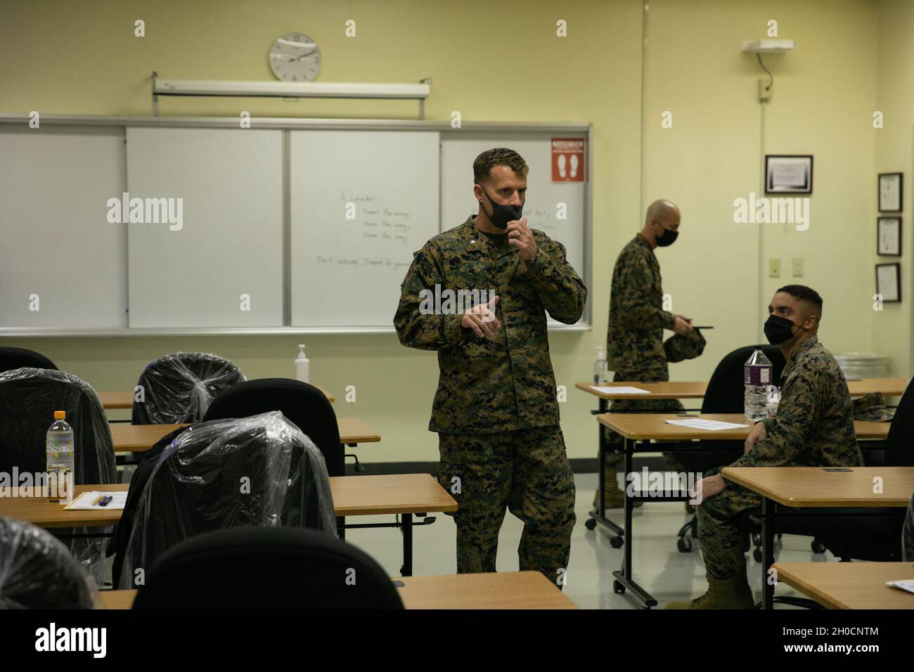 U.S. Marine Corps Lt. Col. Jeremy Nelson, commanding officer of 3rd ...