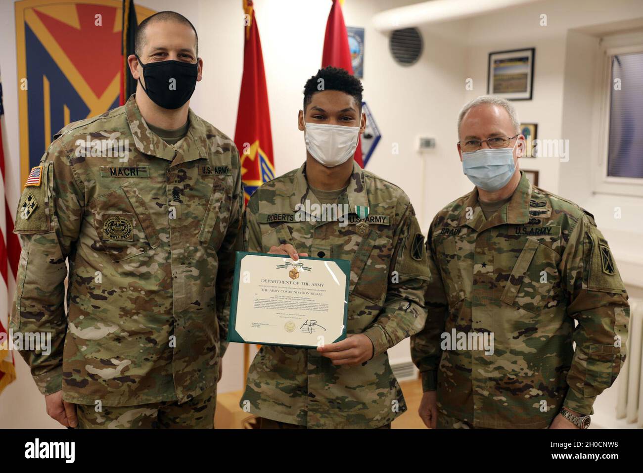 Brig. Gen. Gregory Brady, 10th Army Air and Missile Defense Command ...