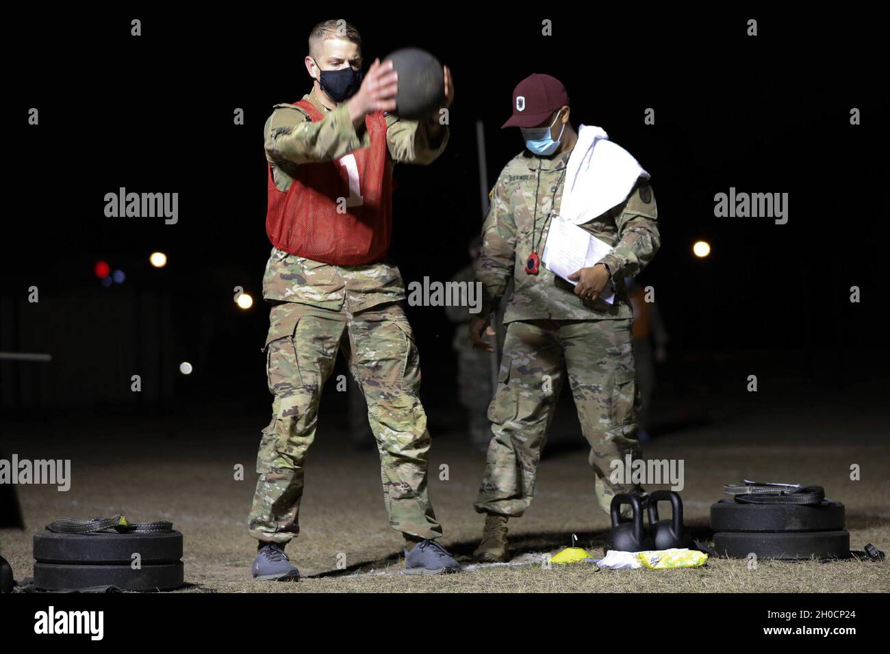 Sgt. 1st Class Andrew Baxter, assigned to Regional Health Command ...