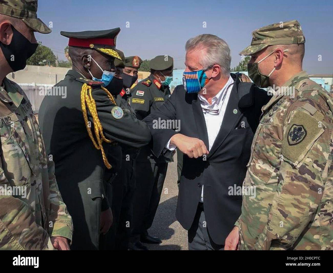 Ambassador Andrew Young, deputy to the commander for Civil-Military ...