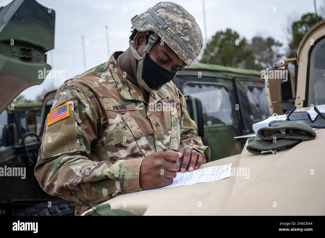 U.S. Army Sgt. Alex Pierre, 7th Transportation Brigade (Expeditionary ...