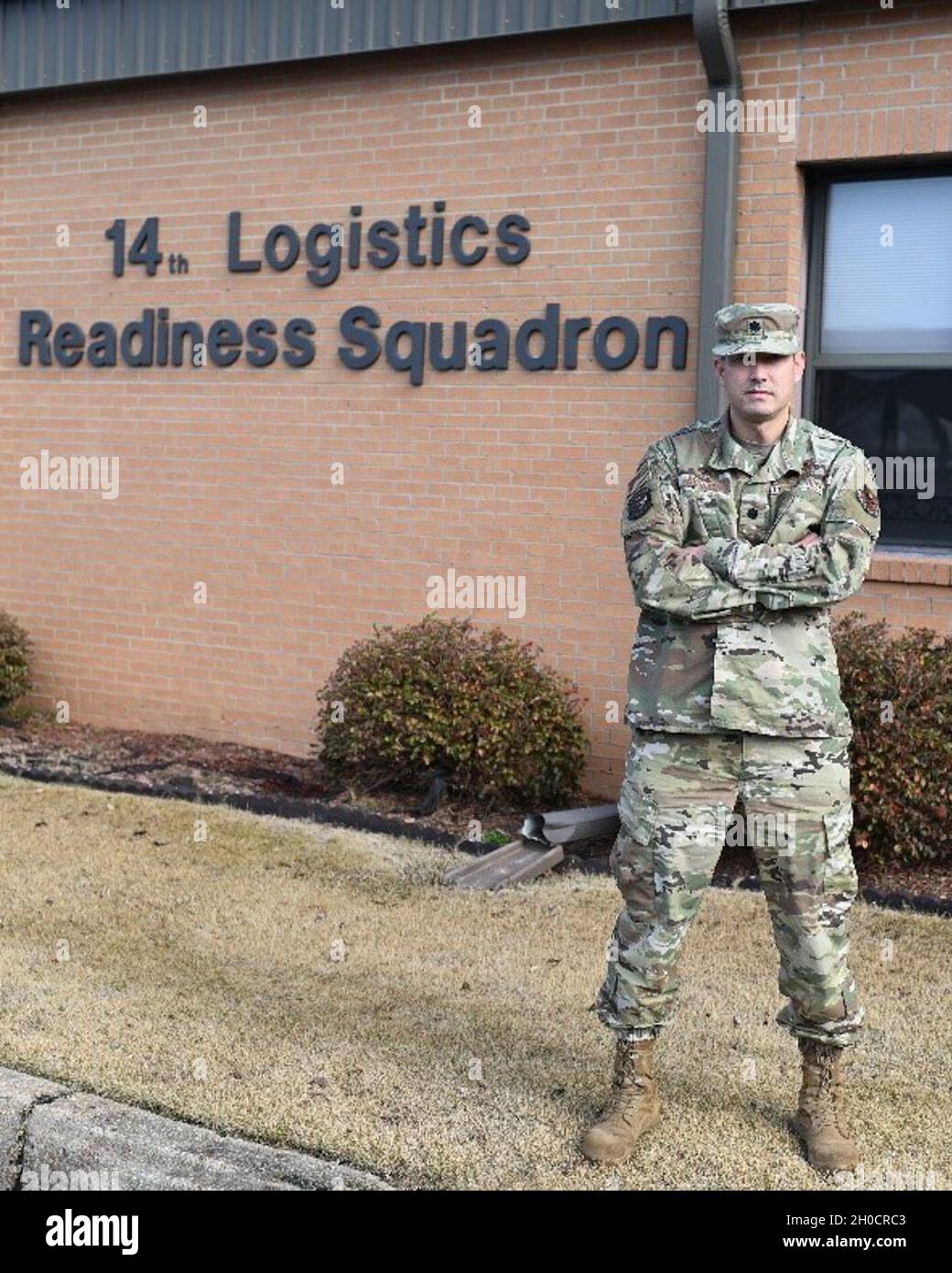 U.S. Air Force Lt. Col. Michael Kennedy, 14th Logistics Readiness ...