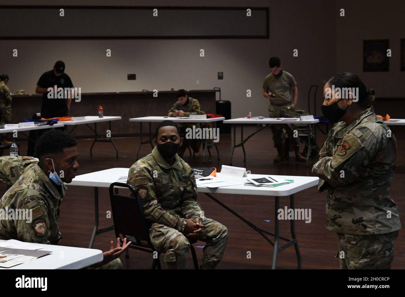 U.S. Air Force Master Sgt. Claudia Edwards, a Master Resilience Trainer ...