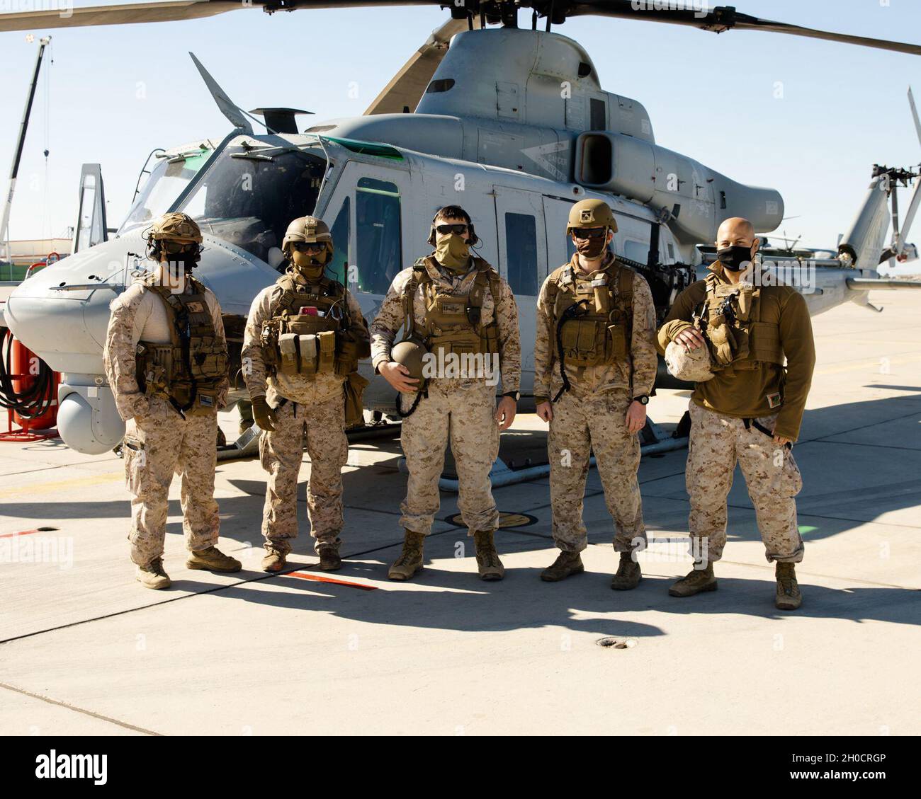 From left to right, U.S. Marine Corps Staff Sgt. Ryan Metas, Sgt. Jose ...