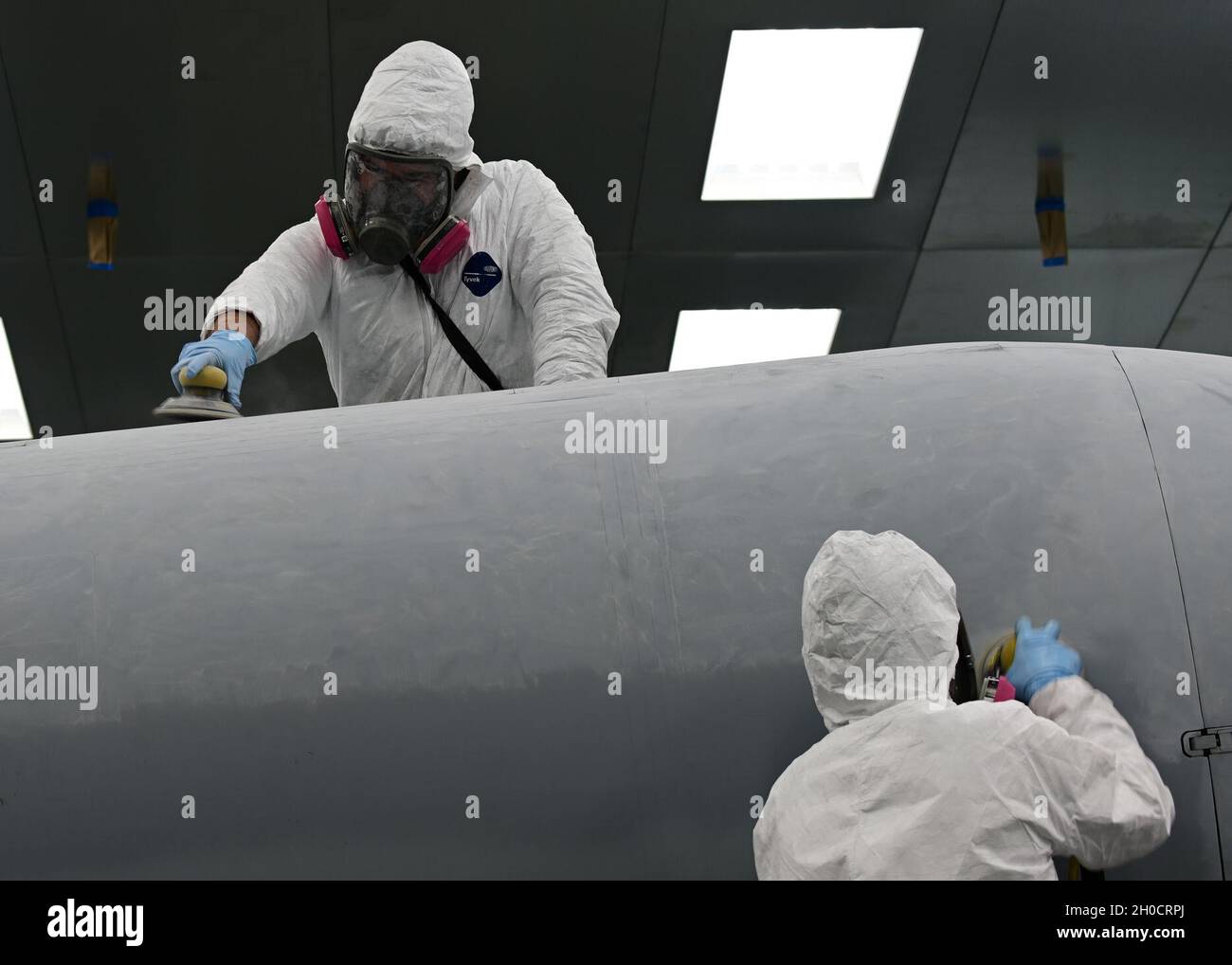 U.S. Air Force Airmen assigned to the 355th Equipment Maintenance ...