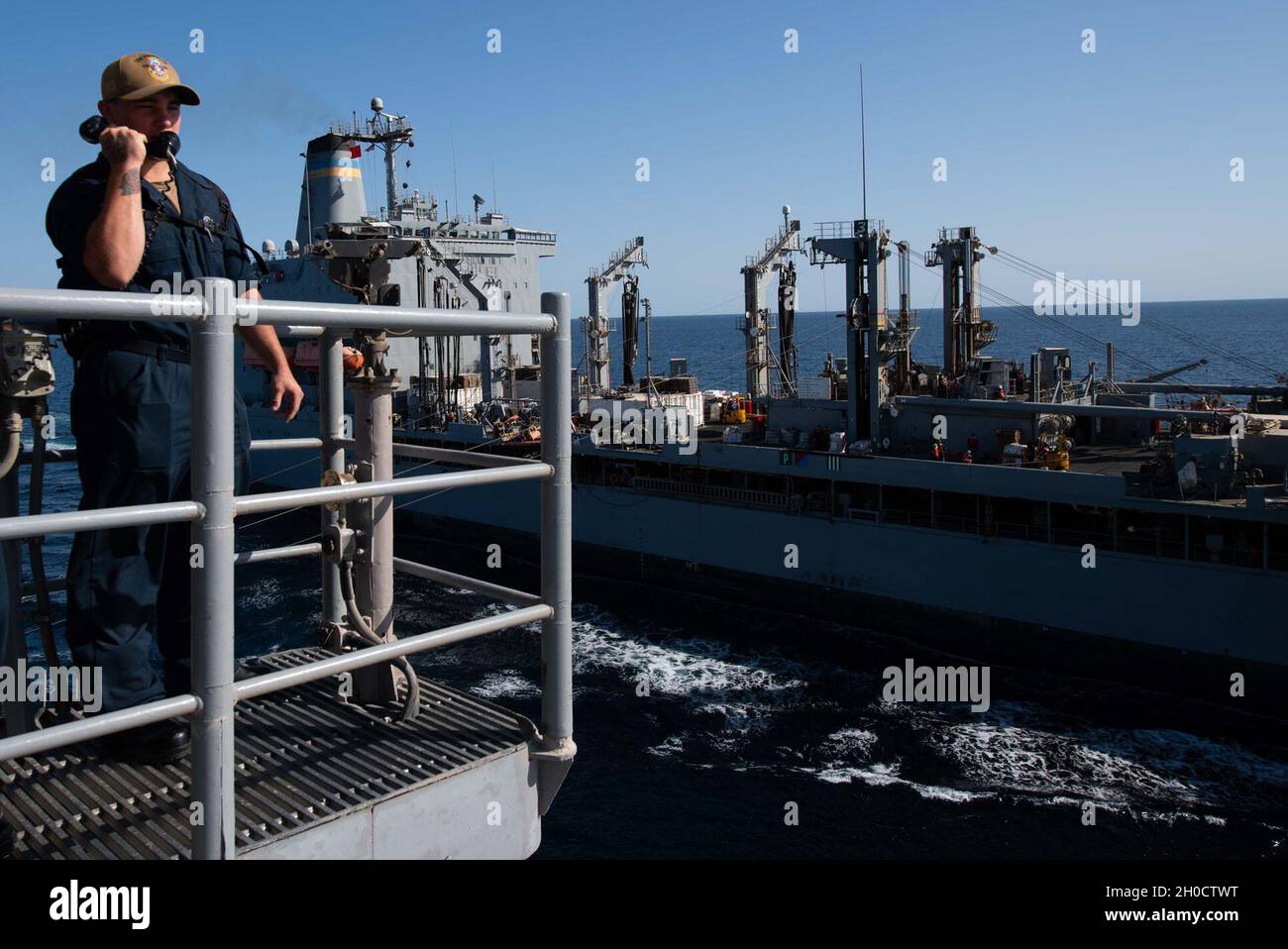 210126-N-OW019-0022 NORTH ARABIAN SEA (Jan. 26, 2020) Quartermaster ...