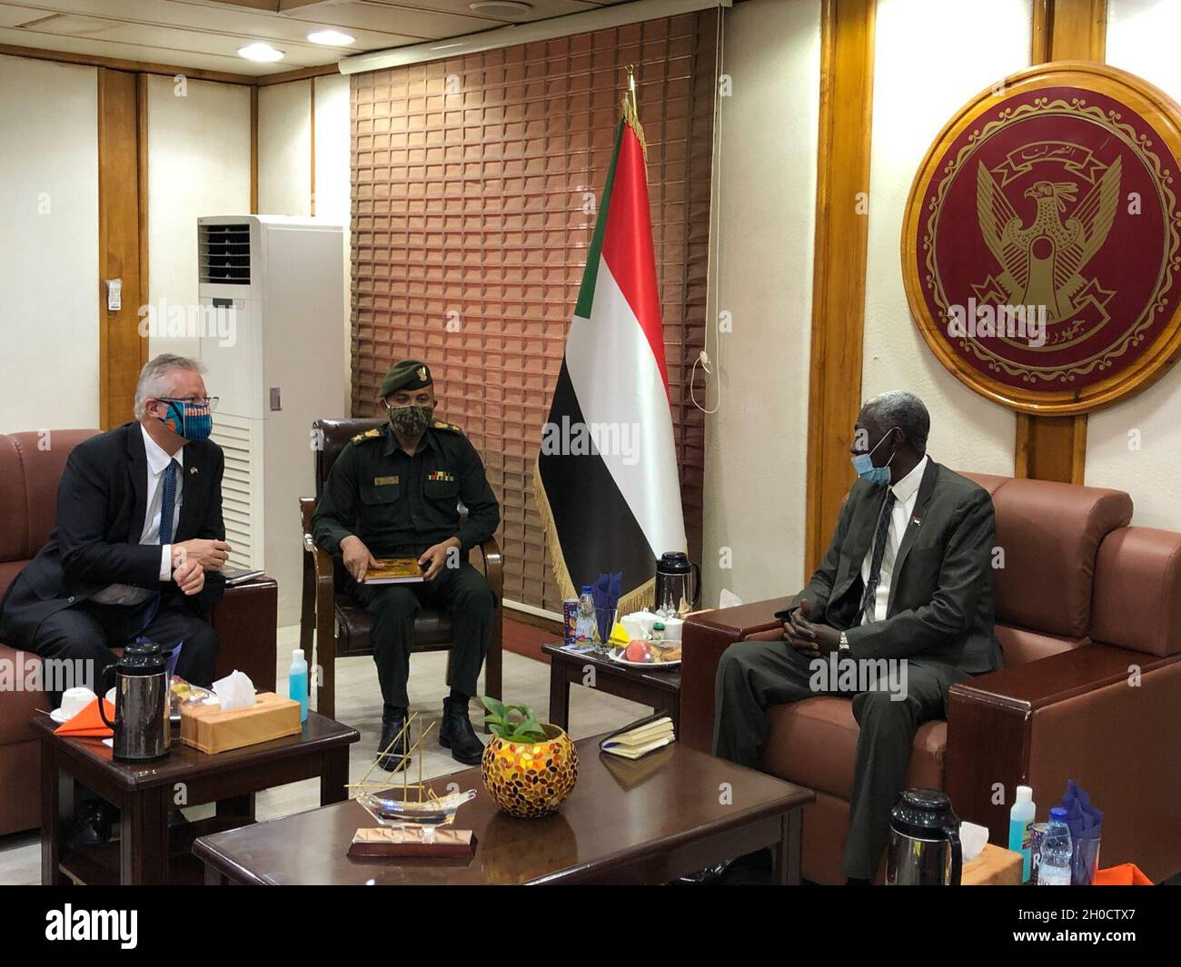 Ambassador Andrew Young, deputy to the commander for Civil-Military ...