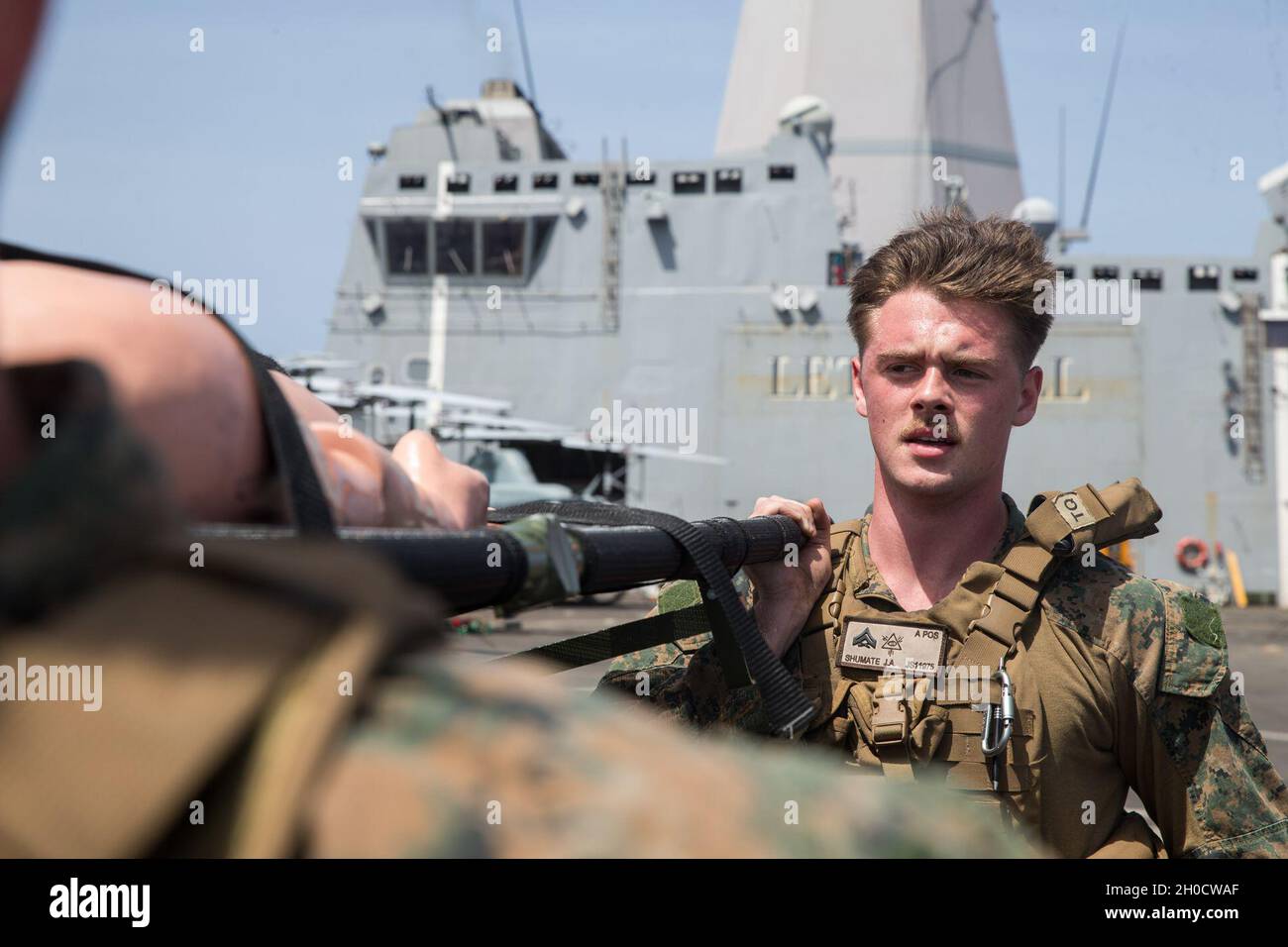 210126-M-JX780-1070 INDIAN OCEAN (Jan. 26, 2021) – U.S. Marine Corps ...