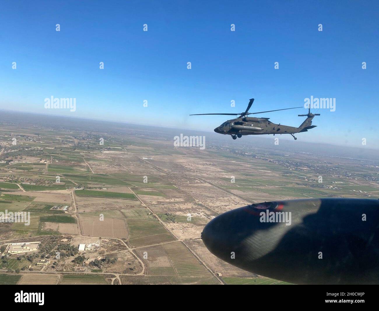 A UH-60 Black Hawk helicopter, operated by Soldiers with 2-104th ...
