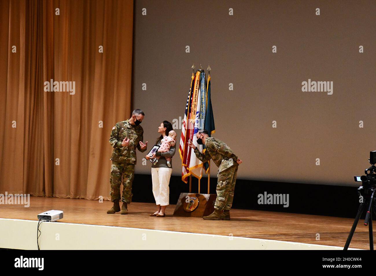 From left to right: Brig. Gen. David S. Doyle, Joint Readiness Training Center and Fort Polk ...