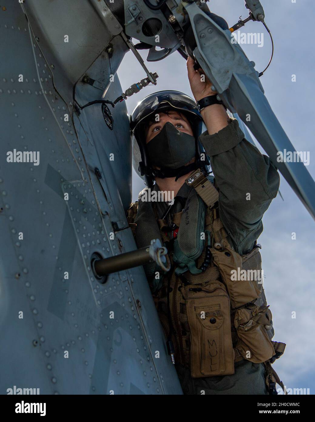 Navy aircraft carrier crewman hi-res stock photography and images - Alamy
