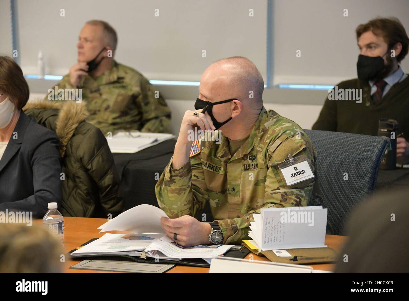 Brig. Gen. Charles "Rob" Parker, the Joint Staff J6 Deputy Director ...