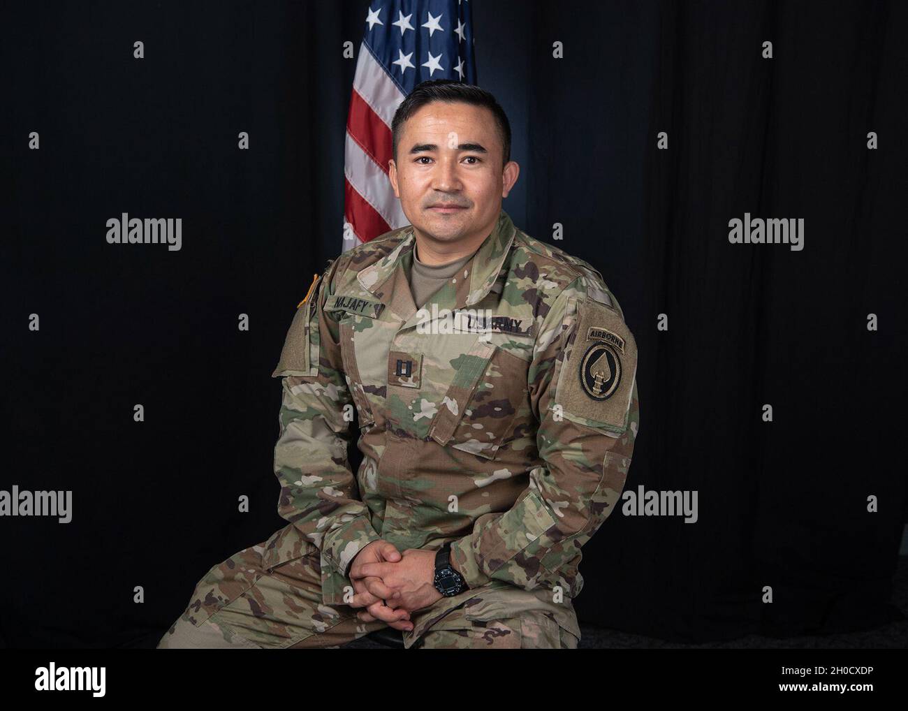 U.S. Army Capt. Sher Najafy was born in Afghanistan, became an officer ...