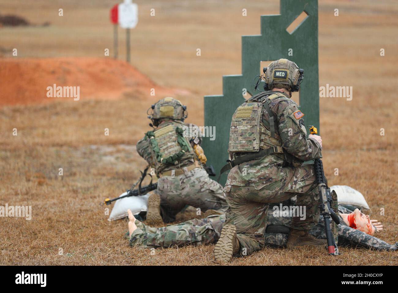 Sgt. Callum Wilkie and his teammate Staff Sgt. Jacob Ponczkowski, both ...
